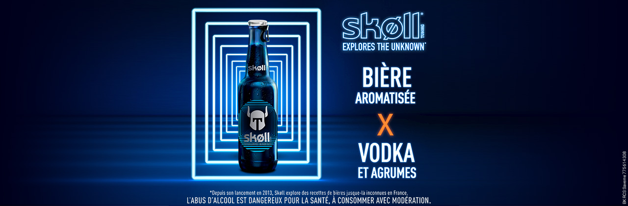 Skøll, la bière aux notes de Vodka - Site Officiel Skoll
